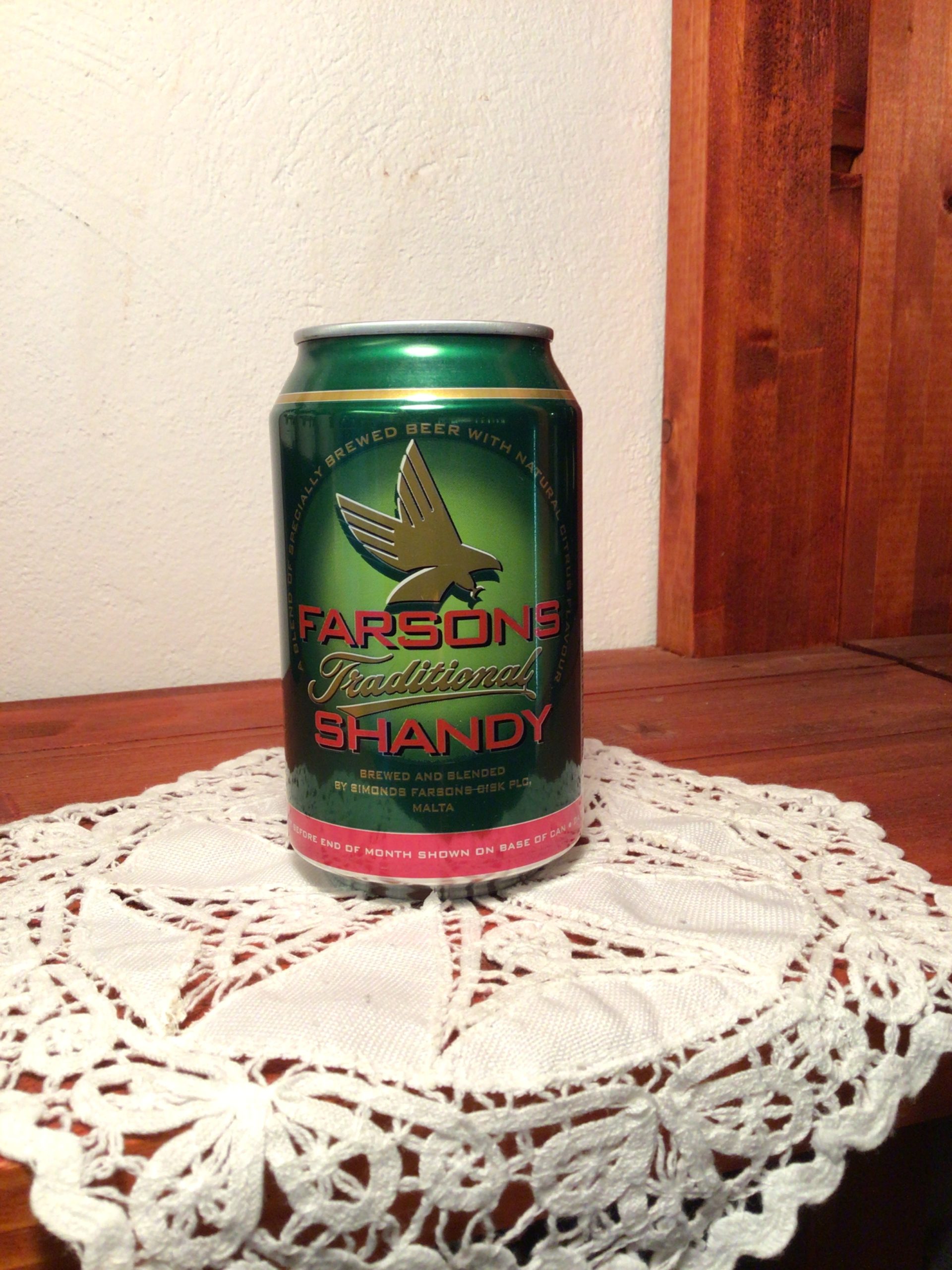 FARSONS TRADITIONAL SHANDY Dose33cl - Gozo Wien